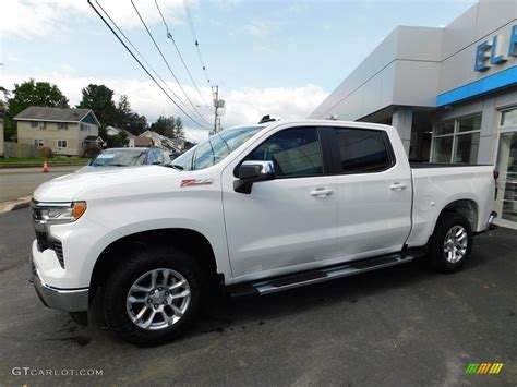 2023 Summit White Chevrolet Silverado 1500 Lt Crew Cab 4x4 146566276