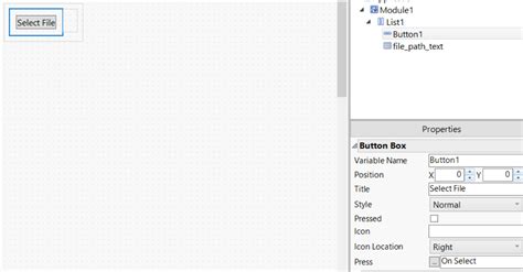 Solved File Selection Input Box In Jmp Application Builder Jmp User Community