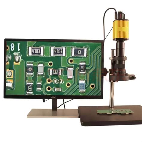 Hd High Digital Autofocus Inspection Measuring Video Microscope For Pcb Inspection Electron