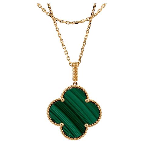 Van Cleef And Arpels Magic Alhambra Long Motifs Yellow Gold Necklace