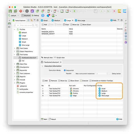 suggest design structure to automate testscripts for multiple device