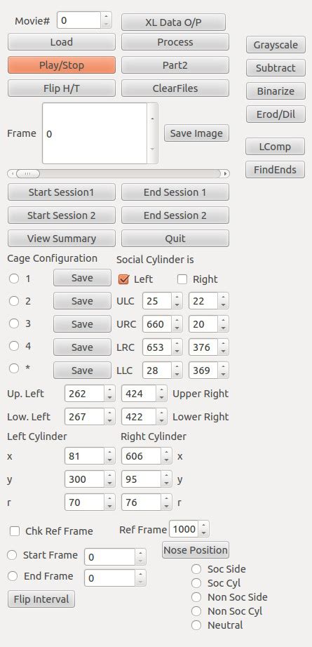 Video Experimental Assessment Of Mouse Sociability Using An Automated Image Processing Approach