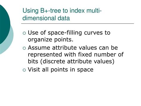 Ppt Multi Dimensional Indexes Powerpoint Presentation Free Download
