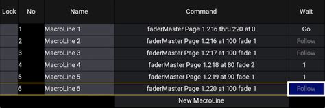 delay times copy macro lines grandma3 training