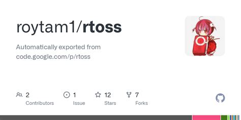 Github Roytam1rtossprtoss
