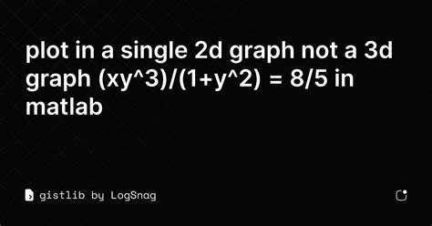 gistlib plot in a single 2d graph not a 3d graph xy 3 1 y 2 8 5