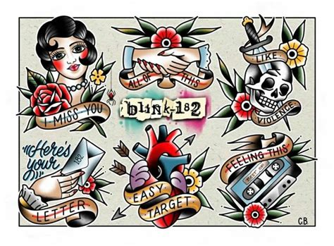 Blink 182 Tattoos Idee Tattoo Idee Per Tatuaggi