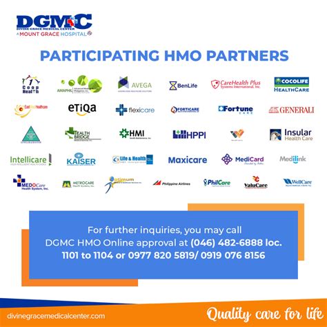 Dgmc Participating Hmo Partners Divine Grace Medical Center Dgmc Hospital General Trias