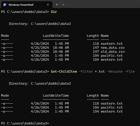 Powershell How To Find All Files With Specific Extension Collecting Wisdom