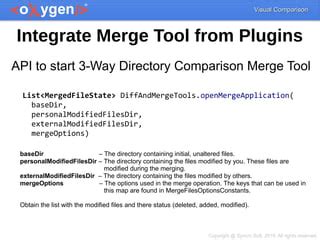 Comparing And Merging XML Documents In Visual Mode PPT