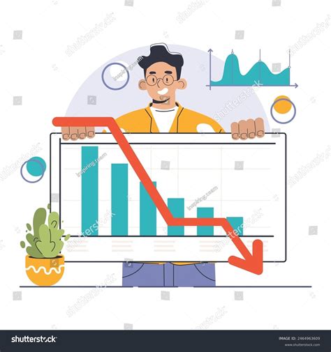 Amortization Depreciation Set Calculating Value Business Stock Vector Royalty Free 2464963609