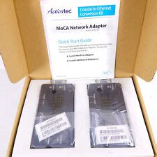 Used Actiontec MoCA 2 5 Network Adapter ECB6250 Ethernet High Speed Over Coax Cable UBB Threads