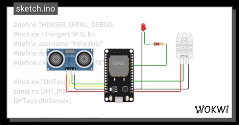 Thinger Wokwi Esp32 Stm32 Arduino Simulator