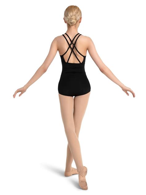 Studio Collection Crisscross Back Leotard Second Skin Shop
