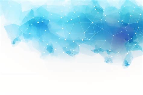 Premium Vector Abstract Geometric Texture With Molecular Structures And Neural Network