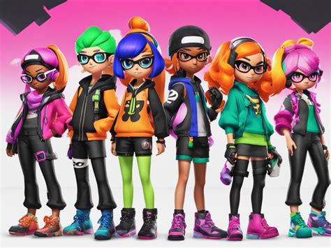 Splatoon 3 Hairstyles Trendy Inklings Looks