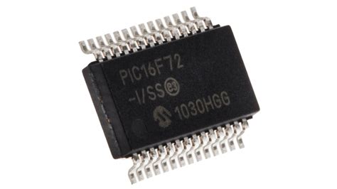 Microchip Pic16f72 Iss 8bit Pic Microcontroller Pic16f 20mhz 2k