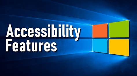 Accessibility Features That Make Windows 10 Easier To Use Youtube