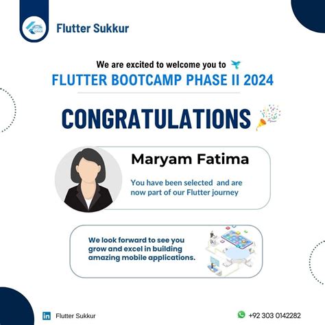 Maryam F On Linkedin Flutter Fluttersukkur Bootcamp