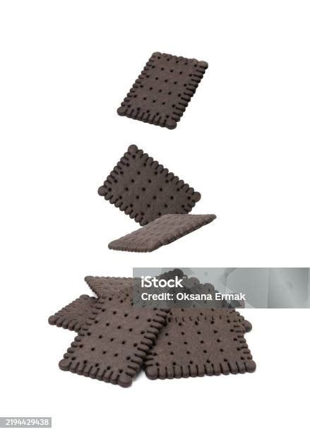 떨어지는 초콜릿 비스킷 절연 플라잉 블랙 2차 쿠키 다크 소프트 비스킷 쿠키 0명에 대한 스톡 사진 및 기타 이미지 0명 갈색 달콤한 음식 Istock