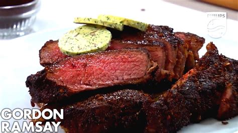 Gordon Ramsay Coffee And Chili Rubbed Steak Recipe In Philips Airfryer