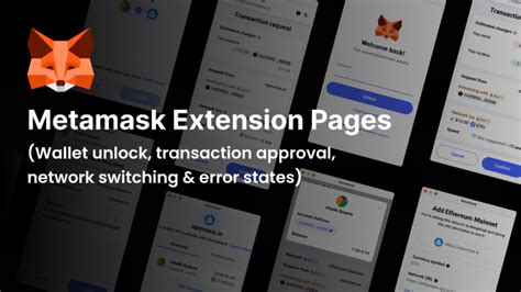 Metamask Clone Crypto Wallet Figma