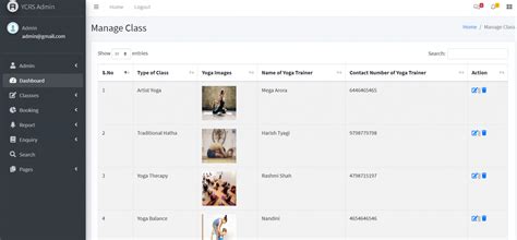 Yoga Classes Registration System Using Php And Mysql Project Report For Final Year Btech Bca