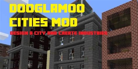 Скачать Dooglamoo Cities для Minecraft 1 12 2