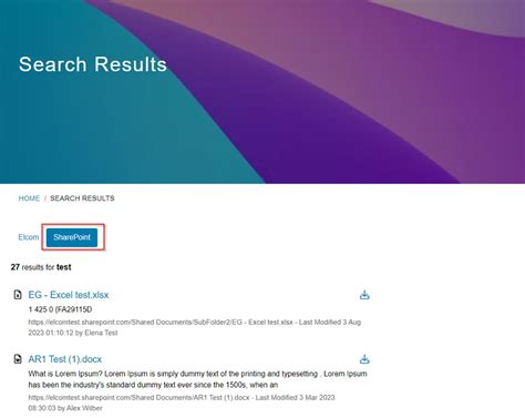 Elcom Intranet With Sharepoint Integration Elcom