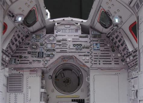 1 12 Apollo Command Module Paper Model Ecardmodels Com