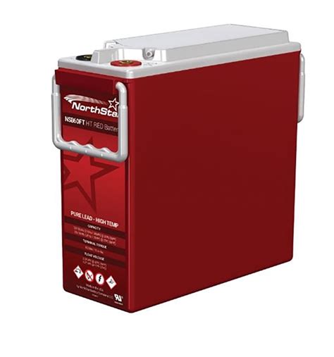 Northstar Nsb60ft Ht Red Battery 12v Front Terminal Telecom Batteryplex