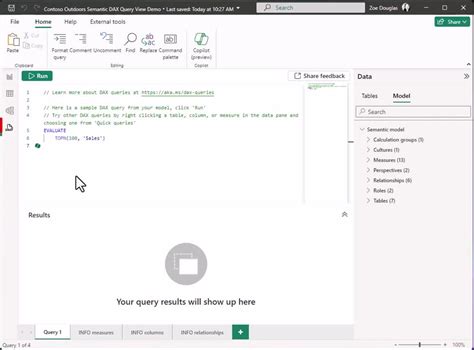 Zoe Douglas On Linkedin Powerbi Dax Daxqueryview 20 Comments