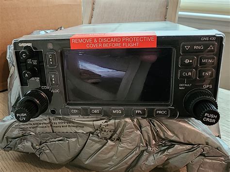 Sold Garmin Gns W Freshly Refurbished By Garmin Piper Aviation Pilots Forum