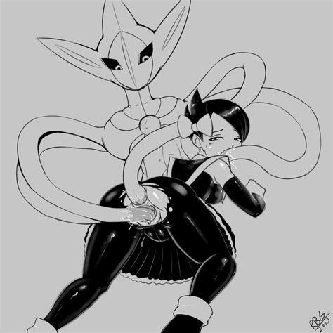 Rule 34 Ambiguous Gender Anal Deoxys Double Penetration Fellatio Female Human Legendary