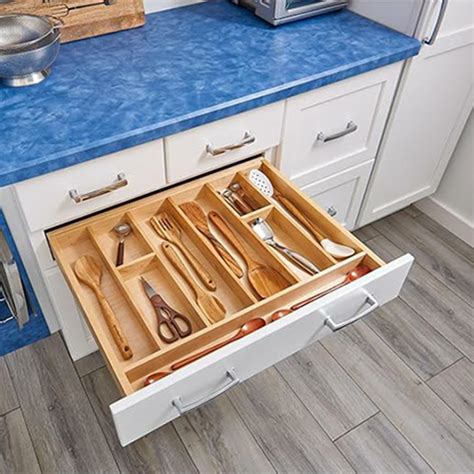 REV A SHELF 33 Tall Wood Utility Tray Insert Natural Maple Rev A Shelf 4WUT 36 1