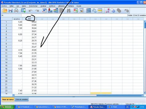 Medicina Y Salud Calcular Y Recodificar Variables Segmentar Archivos