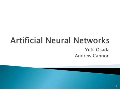 PPT Artificial Neural Networks PowerPoint Presentation Free Download ID 3006708
