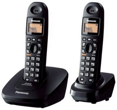 Black Ghz Panasonic Cordless Telephone Model Name Number Kx Tg Bx At Piece In