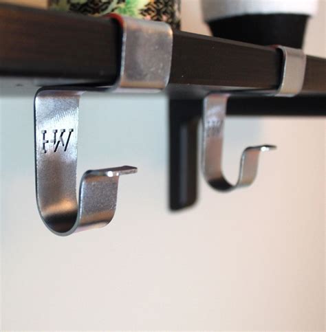 Shelf Hook 4 Pack Handmade Durable Hooks For Coats Hoodies And More Etsy