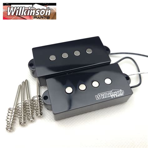 Hs Wilkinson 4 Strings Pb Electric Bass Guitar Pickup Four Strings P Bass Humbucker Pickups Wopb