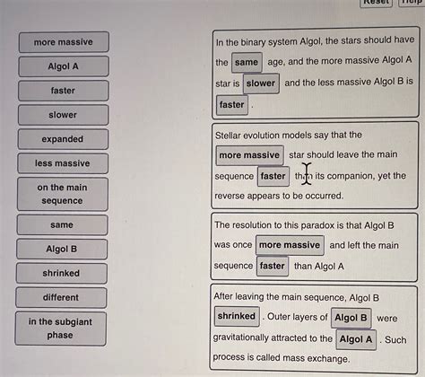 Solved More Massivealgol Afasterslowerexpandedless Massiveon