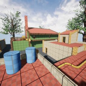 Prototype Grid Material Unreal Engine Asset