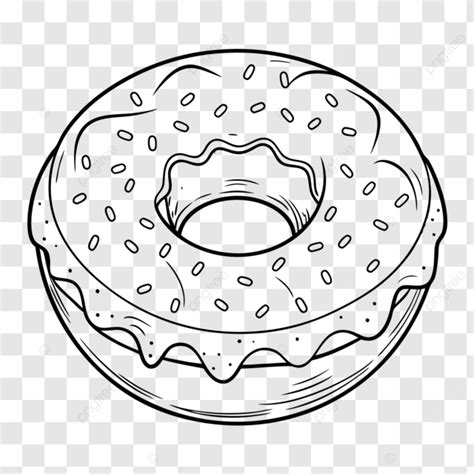 어린이 디자인 일러스트레이션 개요를 위한 도넛 색칠 페이지 도넛 색칠하기 도넛 그리기 과자 Png 일러스트 및 이미지 에 대한 무료 다운로드 Pngtree