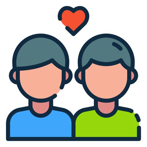 Same Sex Good Ware Lineal Color Icon