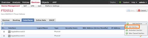 Configure Firepower Threat Defense Interfaces In Routed Mode Cisco