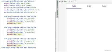 Android Tablayout 自定义样式及使用详解 乐耶园