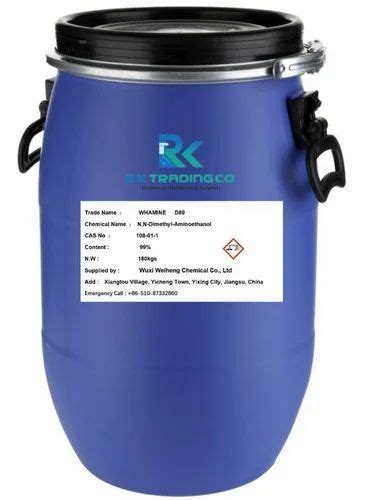 Dimethyl Amino Ethanol Dmae 99 200 Kg Drum At ₹ 50kg In Mumbai