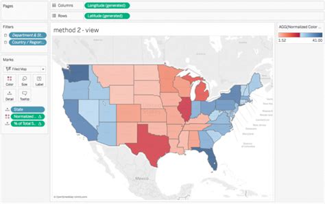 Dual Axis Maps Drawing With Numbers