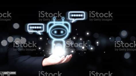 Ai 인공 지능과 채팅하십시오 기술 스마트 로봇 Ai 인공 지능을 사용하여 명령 프롬프트를 입력하여 무언가를 생성하고 미래 기술