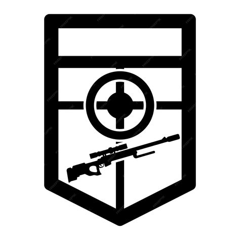 군사 계급 아이콘 로고 ⁇ 터 디자인 템플릿 프리미엄 벡터